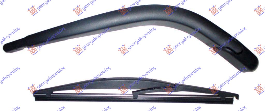 ZADNJI BRISAC KOMPLET 250mm SUZUKI ALTO (2008-2014) (OEM: 38821-M68K00, 38821M68K00, 38821M68K000000)