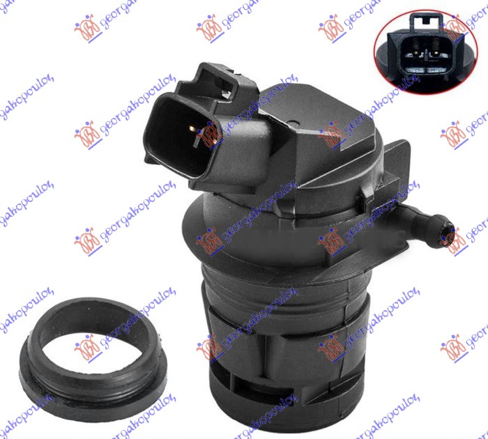 MOTOR ZA POSUDU BRISACA (1 PUMPA) TOYOTA LAND CRUISER PRADO 120 (J12) (2002-2011) (OEM: 85330-06070, 85330-21010, 85330-47010)