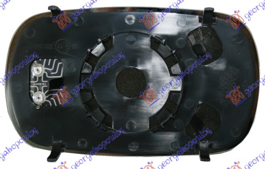 STAKLO RETROVIZORA SA GREJACEM L/D (KONV FIAT DOBLO (2005-2009) (OEM: 71718326)