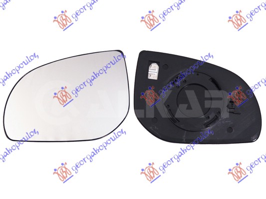 STAKLO RETROVIZORA SA GREJACEM Leva str. HYUNDAI i20 (2008-2012) (OEM: 876111J100)