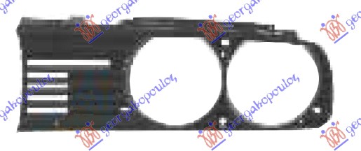 PVC MASKA Leva str. BMW SERIES 3 (E30) (1983-1987) (OEM: 51131945885)