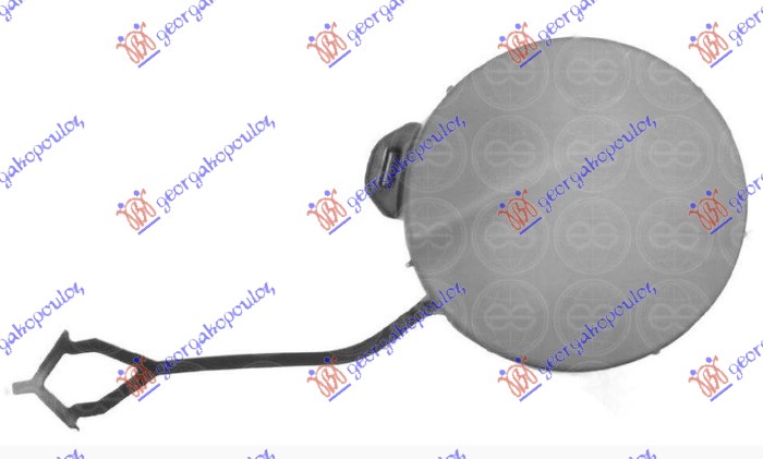 POKLOPAC KUKE PREDNJEG BRANIKA OPEL CORSA F (2019-) (OEM: 166383631T)