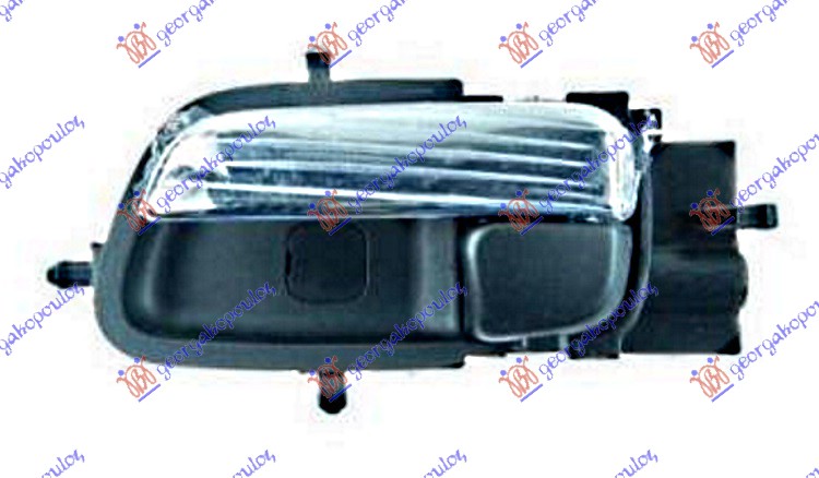 KVAKA VRATA UNUTRASNJA PREDNJA/ZADNJA HROM/BRAON Leva str. HYUNDAI i20 (2012-2014) (OEM: 82610-1J0009R, 826101J0009R)