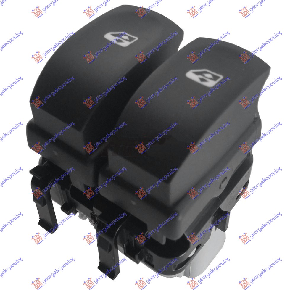 PREKIDAC U PREDNJIM VRATIMA (DUPLI) (10pin) Leva str. RENAULT MODUS (2008-2013) (OEM: 8200214939)