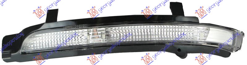 MIGAVAC U RETROVIZORU Leva str. SKODA SUPERB (2008-2013) (OEM: 3T0949101)
