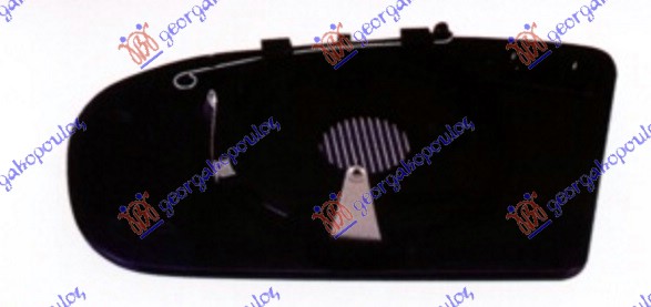 STAKLO RETROVIZORA SA GREJACEM -06 (ASFE Desna str. MERCEDES E CLASS (W211) (2002-2009) (OEM: 2038100221)