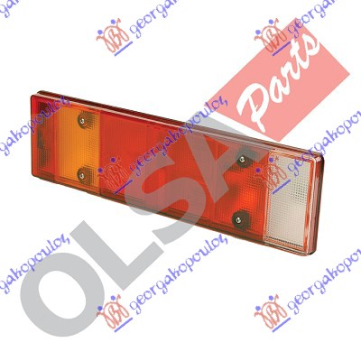 STAKLO STOP LAMPE DUZE.OTV.KAROS. 96- IVECO DAILY (1990-2000) (OEM: 3981782, 93161844)