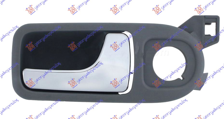 KVAKA PREDNJIH VRATA UNUTRASNJA HROM/SIVA Desna str. SEAT AROSA (1997-2000) (OEM: 6H0837114A, 6X0837114D, 6X0837114D70E)