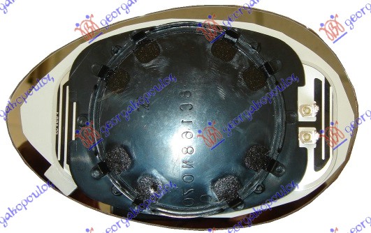 STAKLO RETROVIZORA SA GREJACEM (PLAVO) Desna str. ALFA ROMEO 156 (1997-2003) (OEM: 60779252)