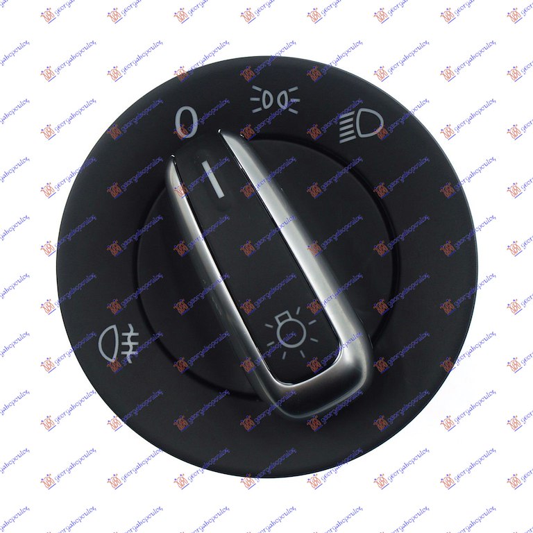 PREKIDAC ZA SVETLA SA HROM(10pin) VW PASSAT (2005-2011) (OEM: 3C8941431B)