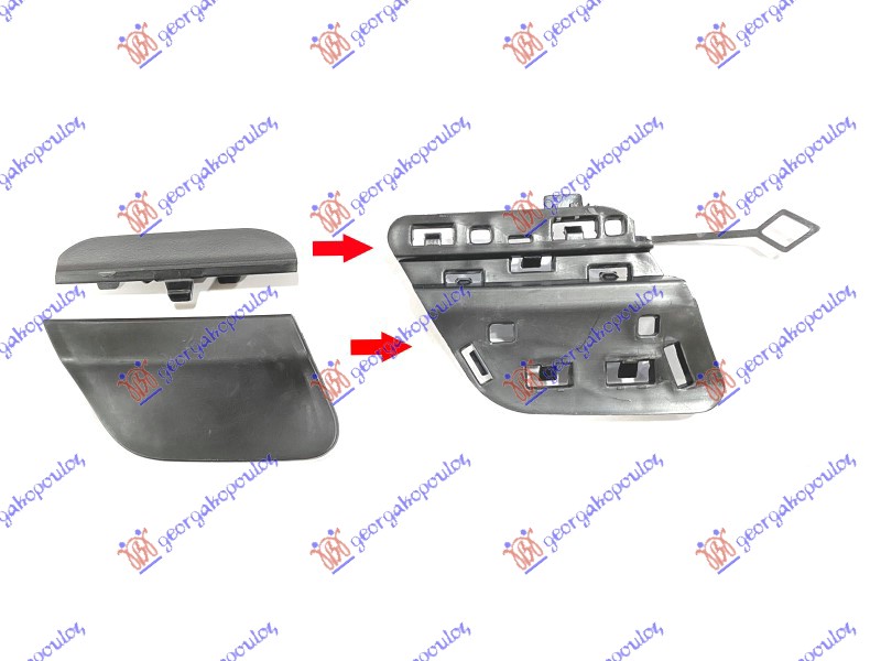 POKLOPAC KUKE ZADNJEG BRAN. (E AMG 63S) MERCEDES E CLASS (W213) (2020-) (OEM: 21388597059999, A21388597059999)