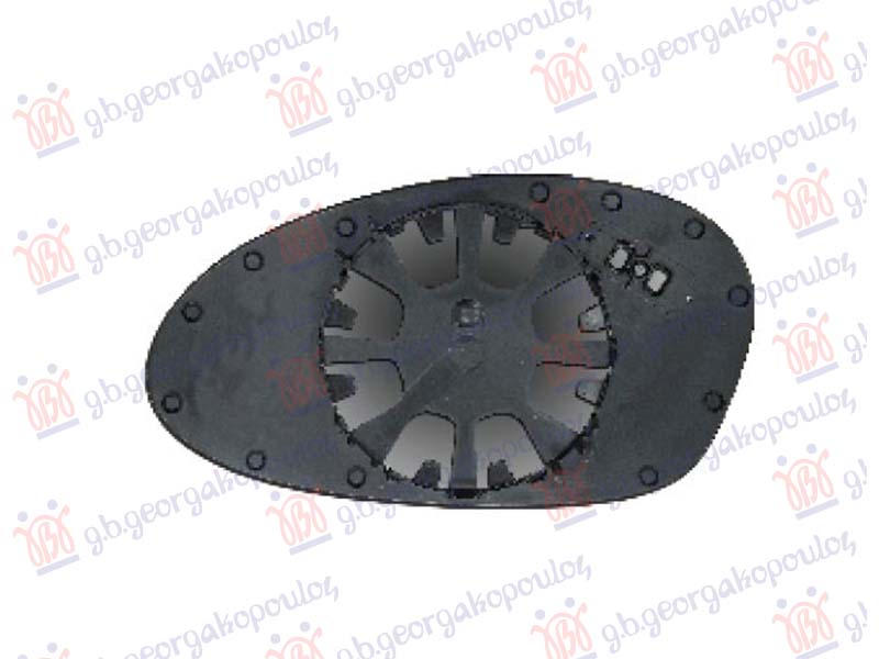 STAKLO RETROVIZORA PLAVO Desna str. BMW SERIES 3 (E90/91) SDN (2005-2008)