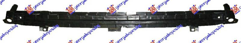 SINA PREDNJEG BRANIKA PLASTICNA PEUGEOT 206+ (PLUS) (2009-2013) (OEM: 7414.N9, 7414N9)