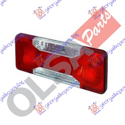 STAKLO STOP LAMPE OTVORENA KAROSERIJA Leva str. IVECO DAILY (2007-2011) (OEM: 42555132)