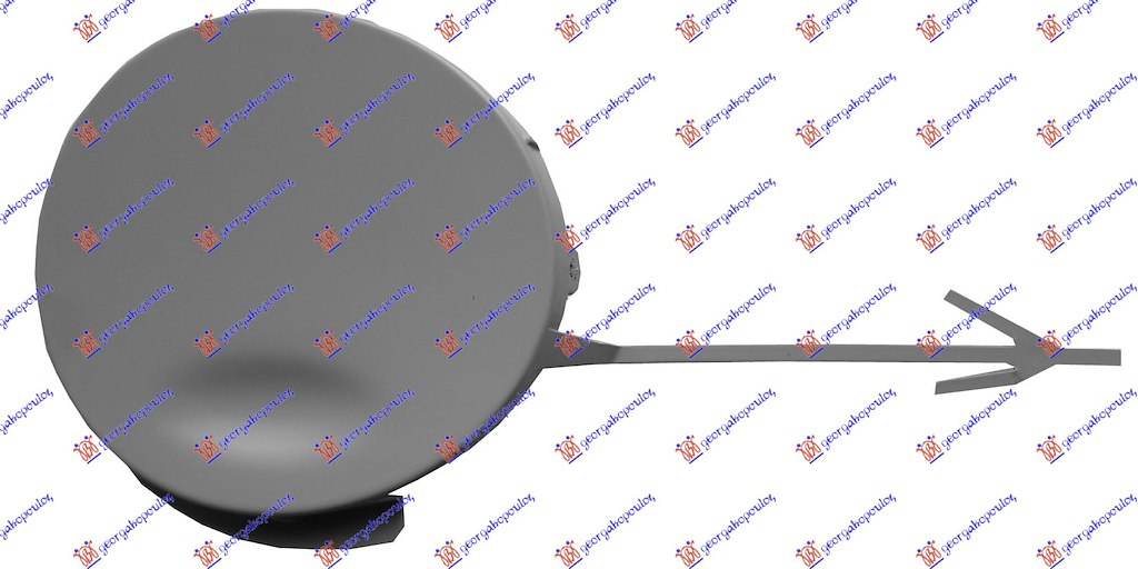 POKLOPAC KUKE ZADNJEG BRANIKA KARAVAN OPEL INSIGNIA (2013-2017) (OEM: 222341)