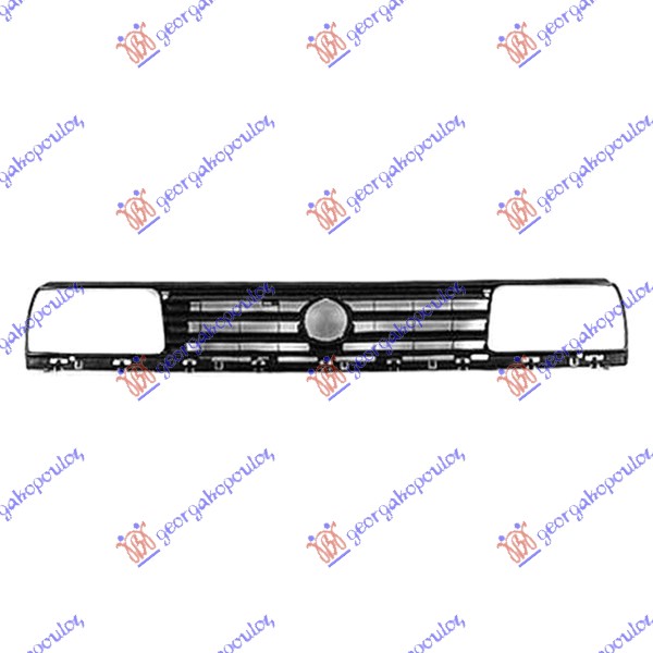 PVC MASKA VW JETTA (1984-1991) (OEM: 165-853-653E, 165853653E, 165853653E01C)