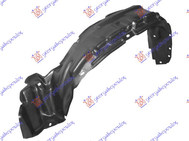 POTKRILO PREDNJE 4WD Leva str. TOYOTA HI-LUX (LN 150/170) 4WD (1998-2001) (OEM: 53876-YE020, 53876YE020)