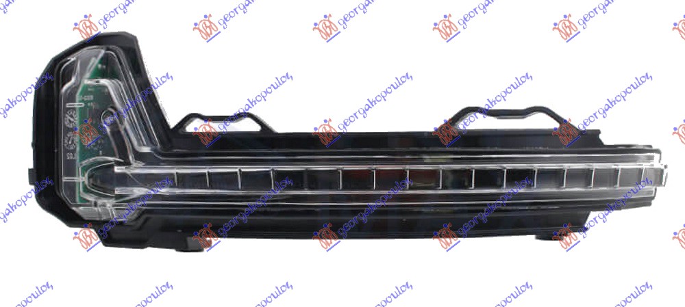 MIGAVAC U RETROVIZORU (LED) Leva str. VW TIGUAN (2016-2020) (OEM: 5NA949101, 5NA949101A)