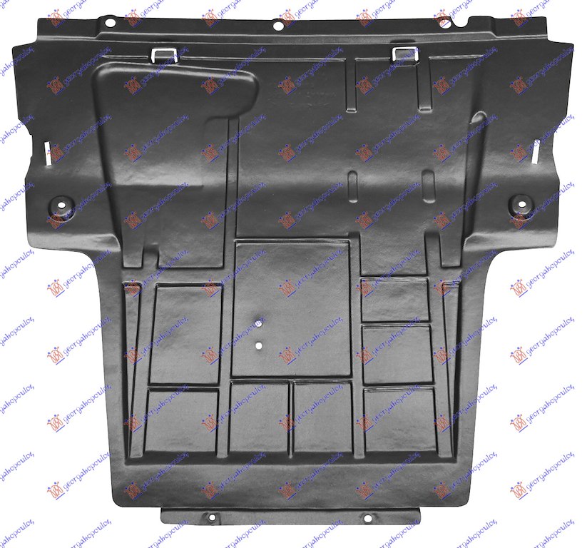 ZASTITA MOTORA ZADNJA PLASTICNA RENAULT MEGANE SDN-H/B-L/B (2005-2008) (OEM: 8200368372, 8200563696)