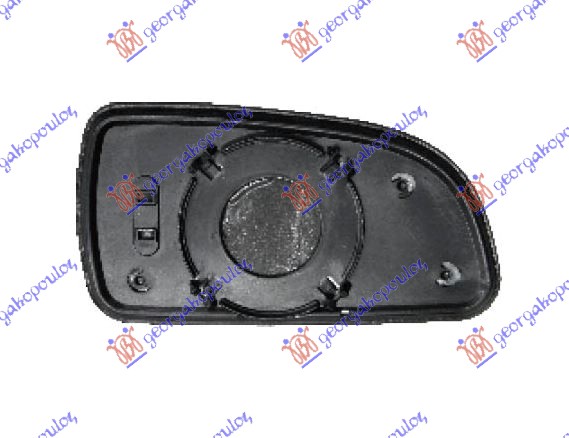 STAKLO RETROVIZORA SA GREJACEM Leva str. HYUNDAI SONATA (2006-2011) (OEM: 87611-3K300, 876113K300)