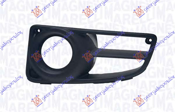 PVC MASKA PREDNJEG BRANIKA (SA OTVOROM ZA MAGLENKE) 4x4CROSS (O) Leva str. FIAT PANDA (2003-2014) (OEM: 735405494)