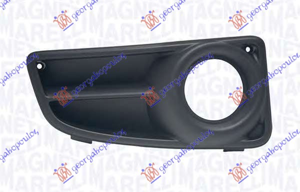 PVC MASKA PREDNJEG BRANIKA (SA OTVOROM ZA MAGLENKE) 4x4CROSS (O) Desna str. FIAT PANDA (2003-2014) (OEM: 735405499)