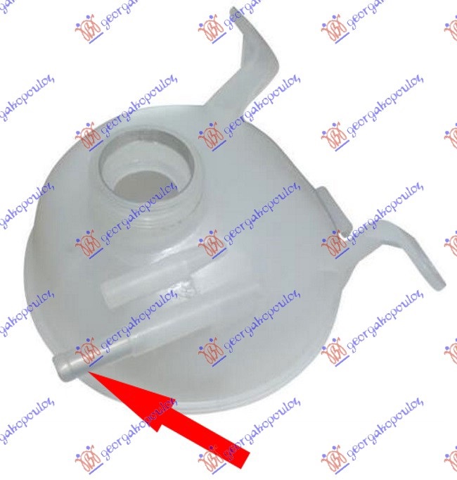 POSUDA ZA ANTIFRIZ (1 CEV) BENZIN OPEL COMBO (1993-2000) (OEM: 1304603, 90410057)