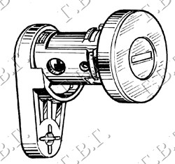 CILINDAR PREDNJIH VRATA (2 KLJUCA) RENAULT TWINGO (1998-2000) (OEM: 7701470016)