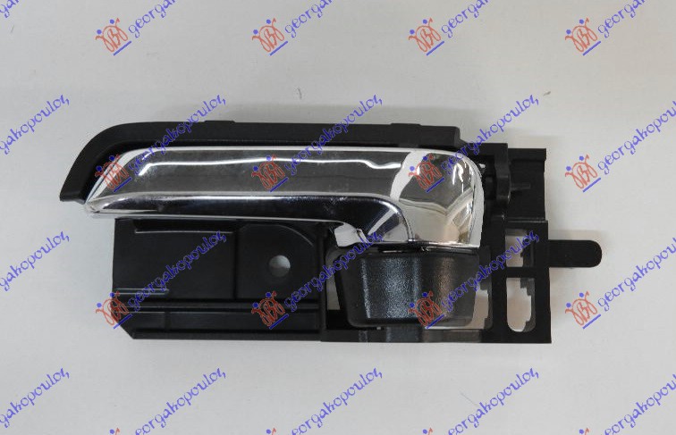 KVAKA PREDNJA/ZADNJA VRATA UNUTRASNJA HROM/CRNA Desna str. FIAT SEDICI (2007-) (OEM: 83110-63J20-F06, 8311063J20F06)