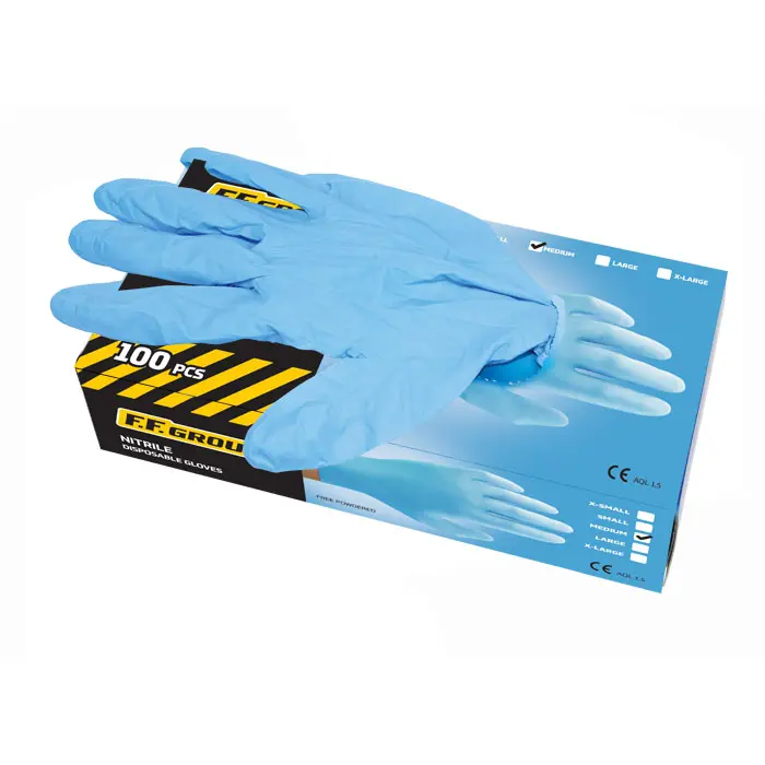 FF rukavice nitrilne 100/1 l