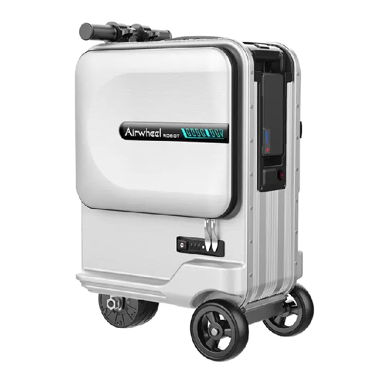 AIRWHEEL Električni kofer-skuter Robot sivi