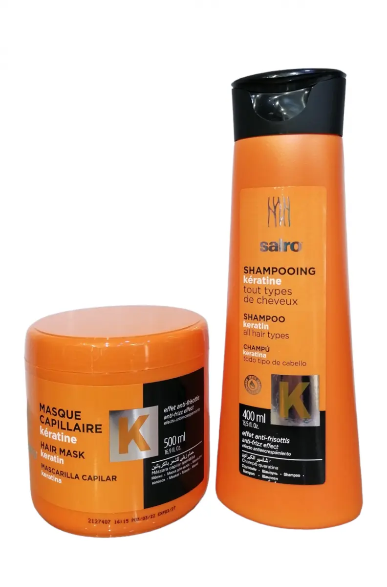 SAIRO Keratin šampon 400ml + maska 500ml