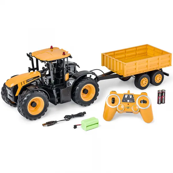 CARSON RC Traktor na daljinski sa prikolicom JCB 1:16 2.4GHz 907654