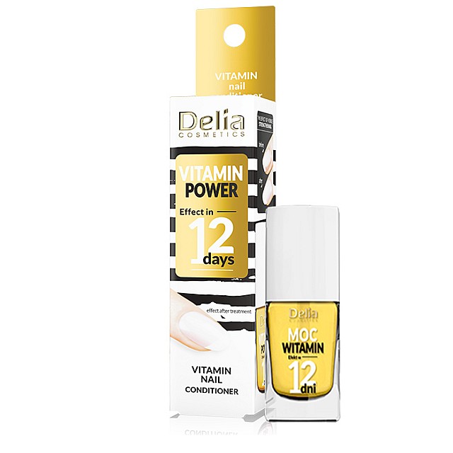 Vitaminski tretman za nokte - efekat rezultat za 12 dana VITAMIN POWER - DELIA 11 ml