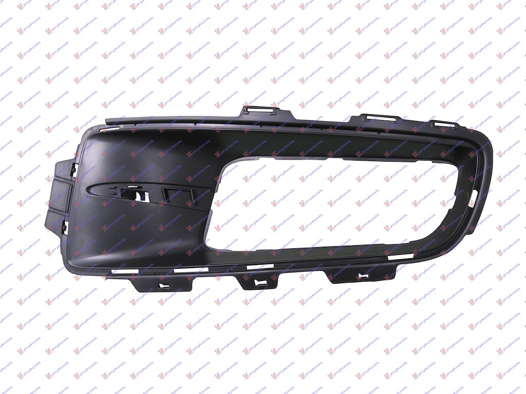 OKVIR RESETKE U BRANIKU CRNI Leva str. BMW X5 (E70) (2007-2010) (OEM: 51117172450)