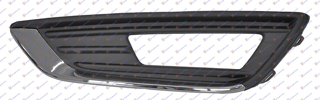 RESETKA PREDNJEG BRANIKA HROM SA MAGLENKOM Leva str. FORD FOCUS (2014-2018) (OEM: 1873304, F1EB-15A299-BC, F1EB15A299BC)