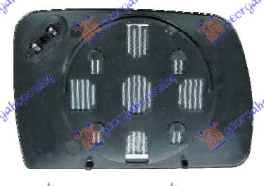 STAKLO RETROVIZORA SA GREJACEM (PLAVO) Leva str. BMW X5 (E53) (2000-2007) (OEM: 51167039597)