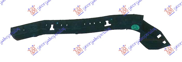 NOSAC ZADNJEG BRANIKA PLASTICNI Desna str. JEEP CHEROKEE (KL) (2019-) (OEM: 68287858AA)