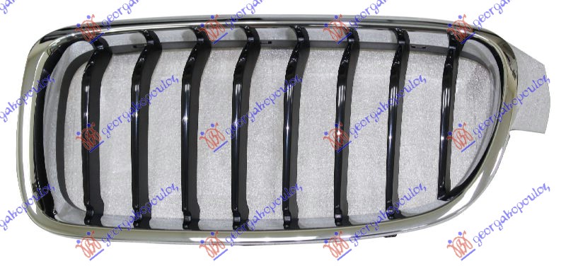 PVC MASKA HROM/CRNA SPORT Leva str. BMW SERIES 3 (F30/F31) SDN/S.W. (2014-2018) (OEM: 51137260497)