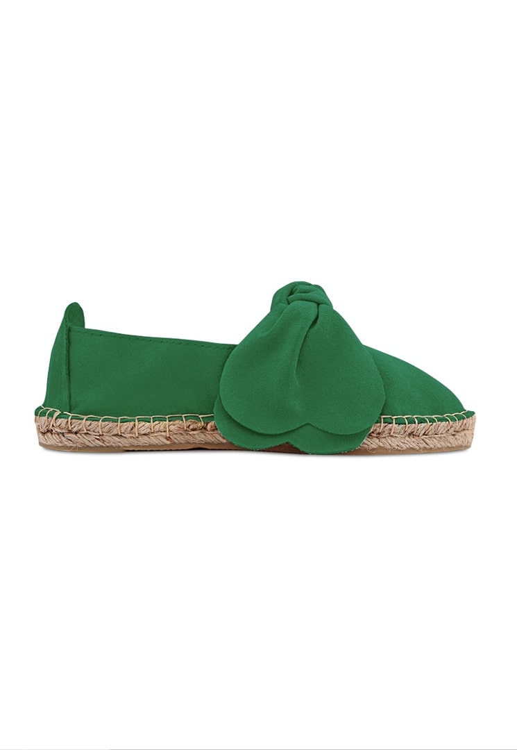 Espadrile sa mašnom Elf Green