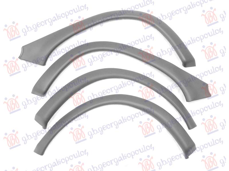 PLASTICNI RUB SET OPEL CORSA B (1993-1995)