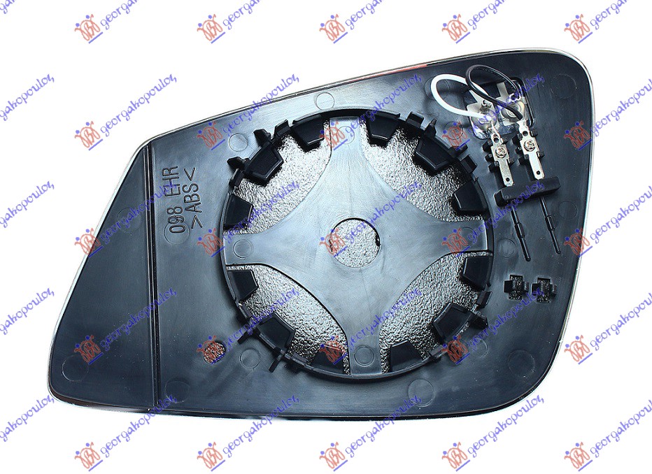 STAKLO RETROVIZORA (KONVEKSNO) Desna str. BMW SERIES 1 (F21/20) 3/5D (2011-2015) (OEM: 51167285002, 51167377976)