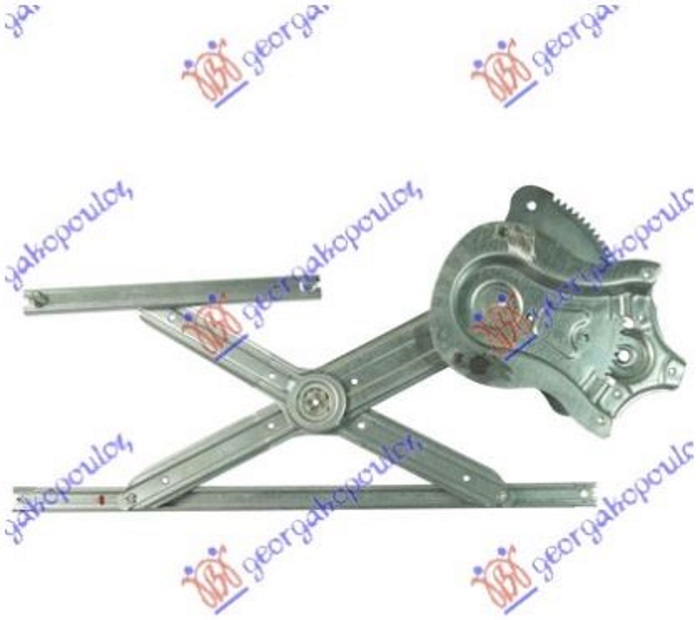 PODIZAC PREDNJEG PROZORA (BEZ MOTORA) Leva str. TOYOTA RAV 4 (XA20) (2000-2005) (OEM: 69802-42050, 6980242050)