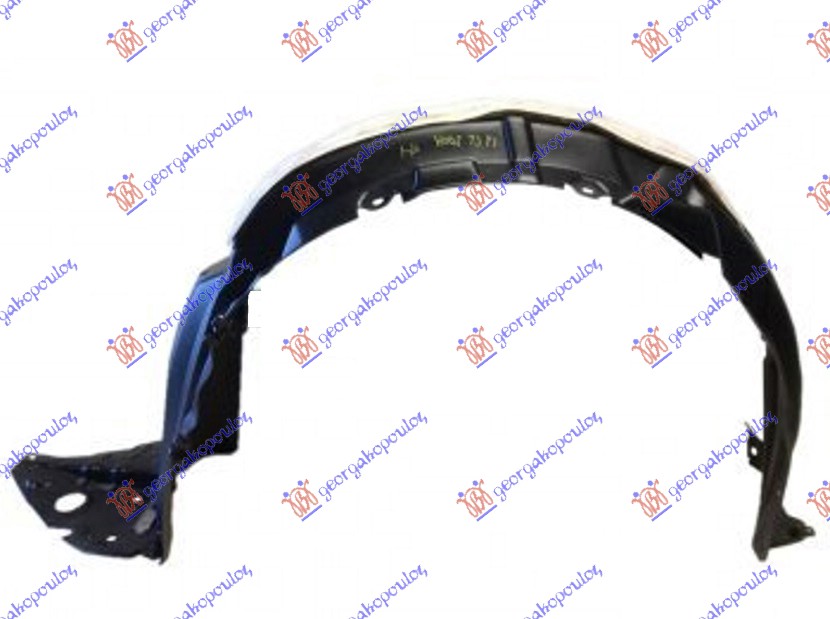 POTKRILO PREDNJE Leva str. LEXUS CT 200h (2010-2014) (OEM: 53806-76010, 5380676010)