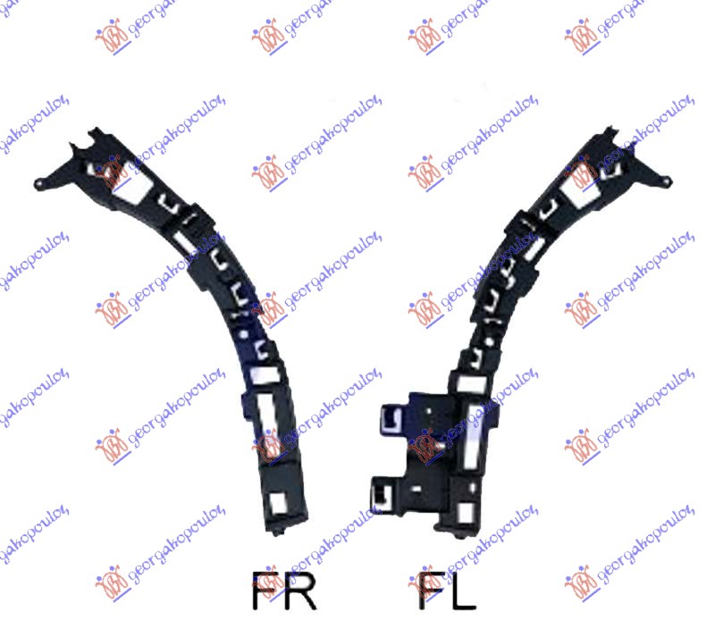 NOSAC PREDNJEG BRANIKA (SET) PEUGEOT RIFTER (2019-) (OEM: 1632655880)