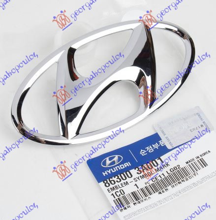 ZNAK NA MASCI (O) HYUNDAI GETZ (2006-2010) (OEM: 86300-3A001, 863003A001)