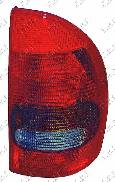 STOP LAMPA 5 VRATA Leva str. OPEL CORSA B (1996-1997) (OEM: 1223492, 90444811)