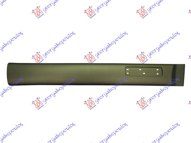LAJSNA PREDNJIH VRATA CRNA RUPA ZA ZNAK 145mm Desna str. PEUGEOT PARTNER (1996-2002) (OEM: 8545H2)