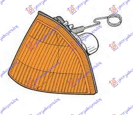 MIGAVAC ZUTI Leva str. ALFA ROMEO ALFA 33 (1990-1995) (OEM: 60749956)