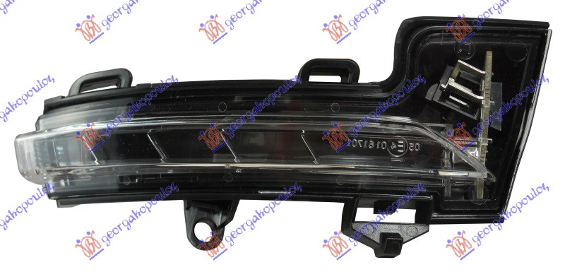 MIGAVAC U RETROVIZORU LED Desna str. SKODA OCTAVIA 6 (2013-2017) (OEM: 2GA949102, 5E0949102)